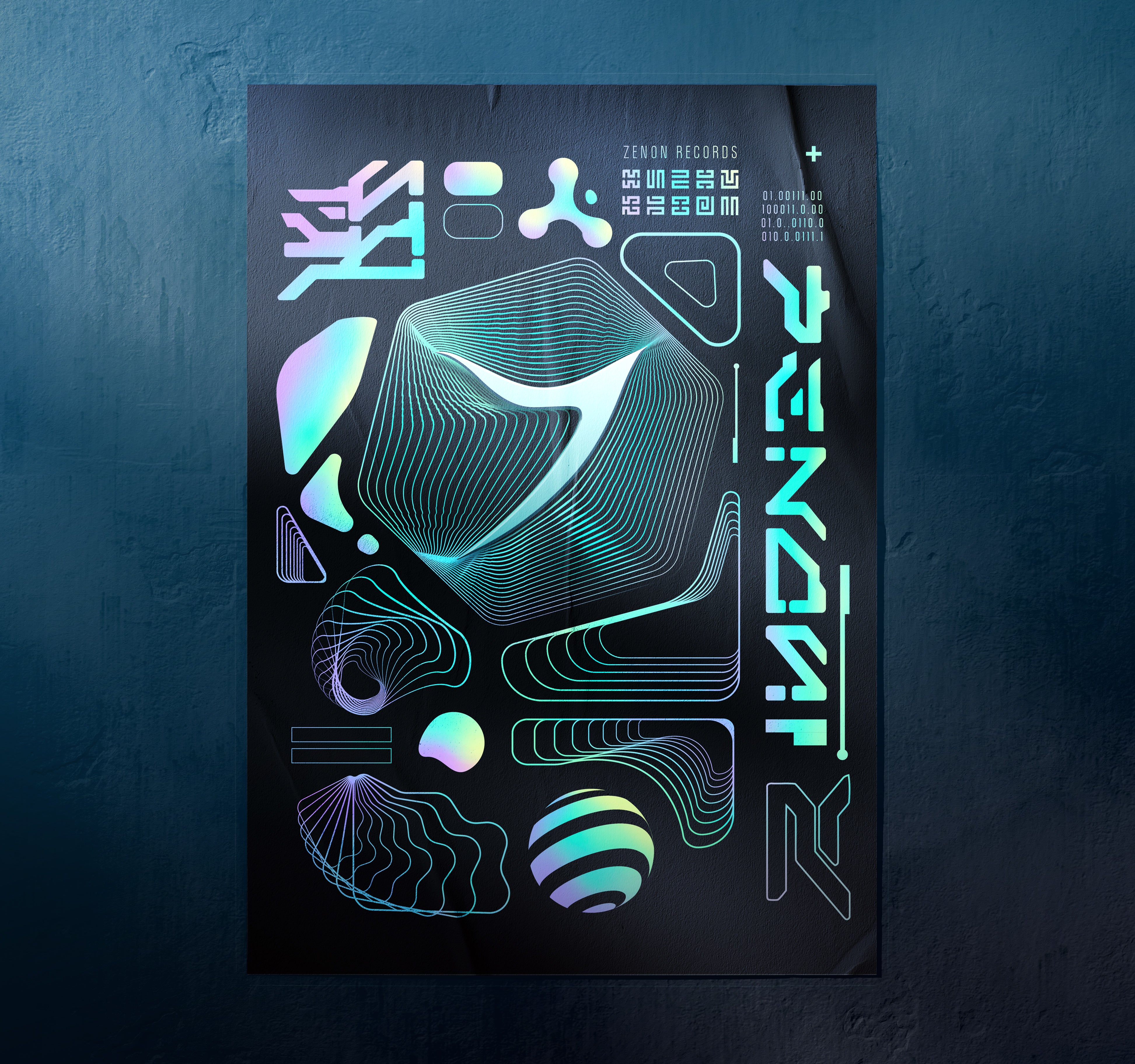 CYBERTECH - Poster – Zenon Records Merch Store
